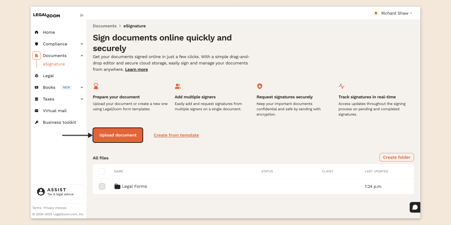 How to self-sign a PDF document | LegalZoom