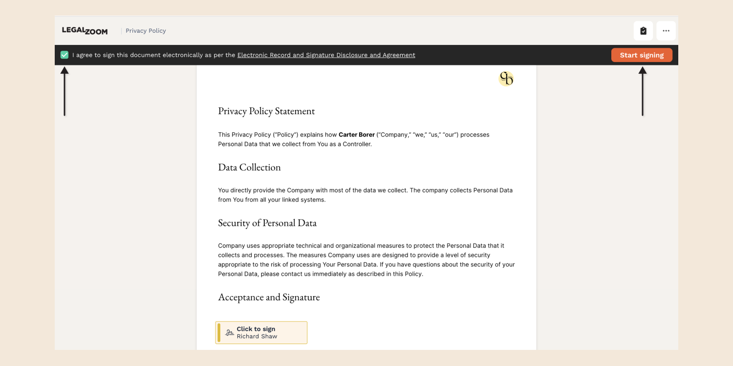 How to self-sign a PDF document | LegalZoom