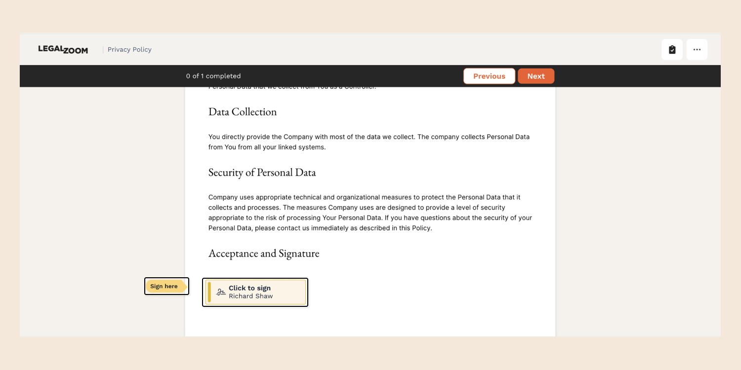 How to self-sign a PDF document | LegalZoom